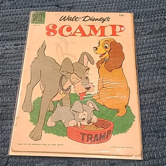 Scamp Comic Character Walt Disney's Scamp #12 ORIGINAL Vintage 1973